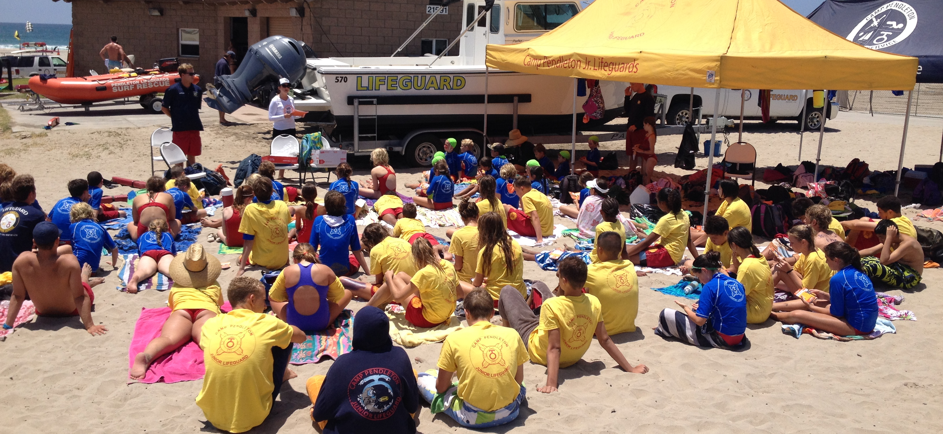 JUNIOR LIFEGUARDS : Camp Pendleton Aquatics: Beaches