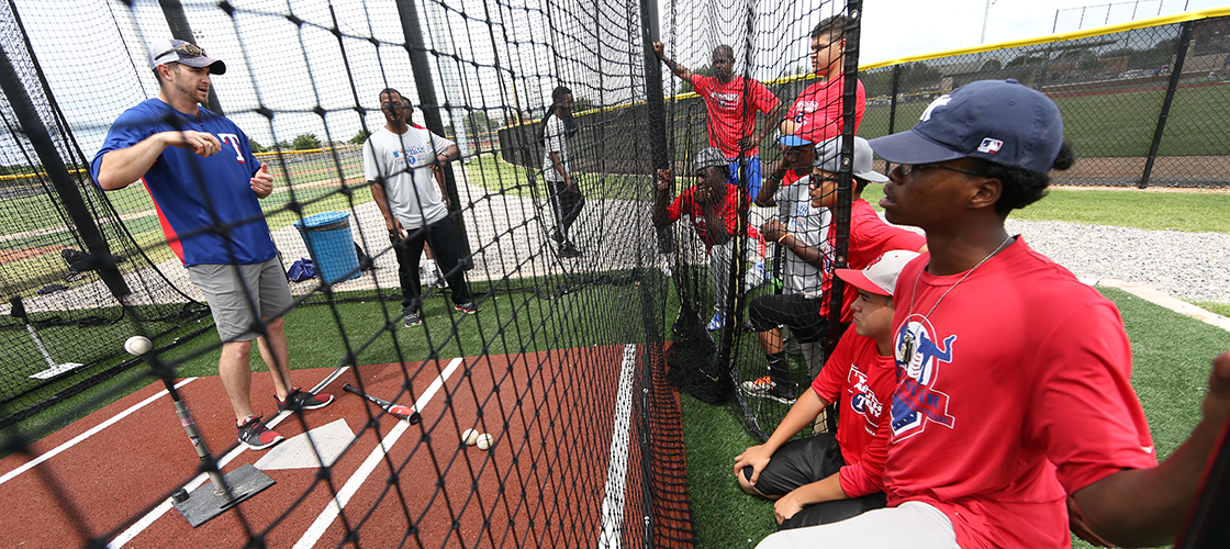 Texas Rangers Youth Academy : Camps