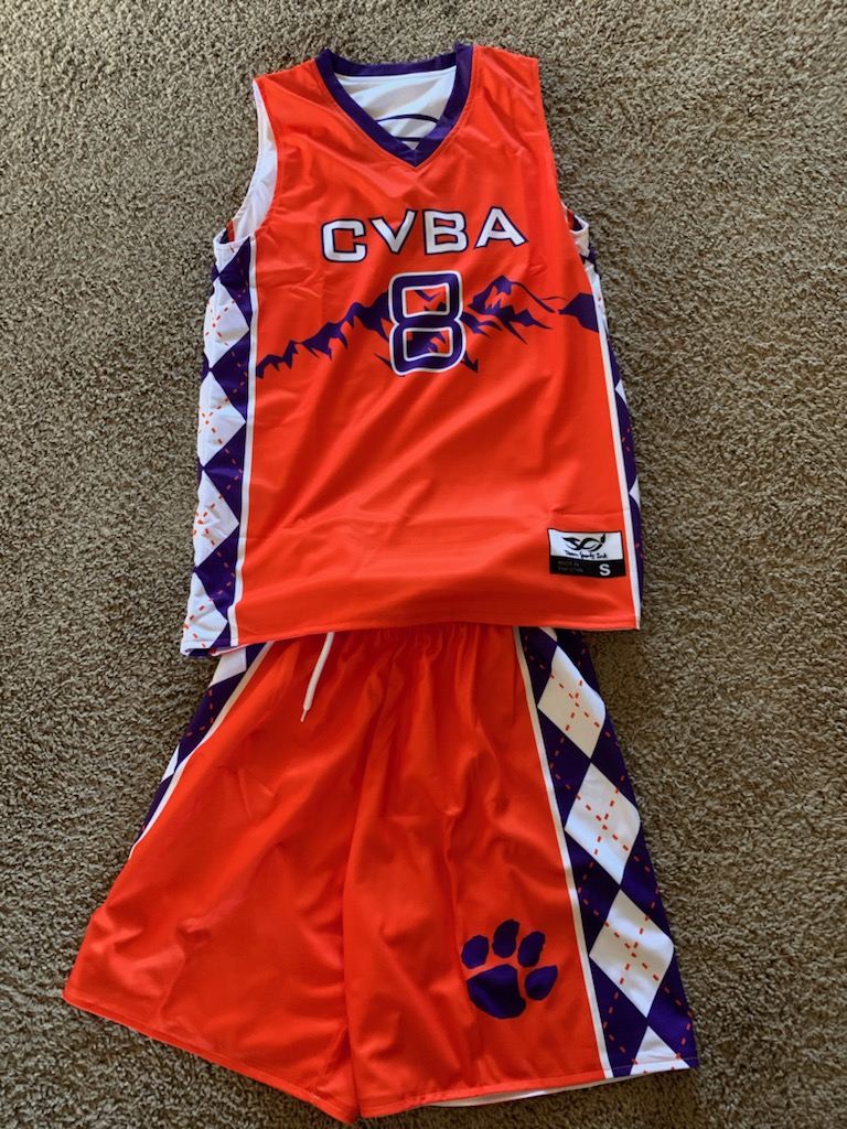 CVBA Uniform : Carson Valley Basketball Association