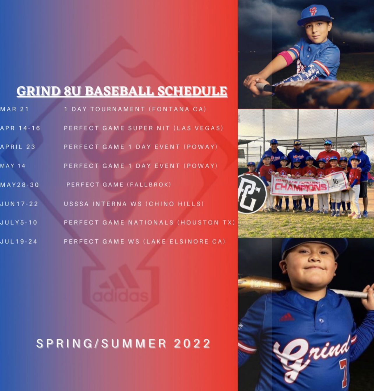 Grind Baseball : Tournaments