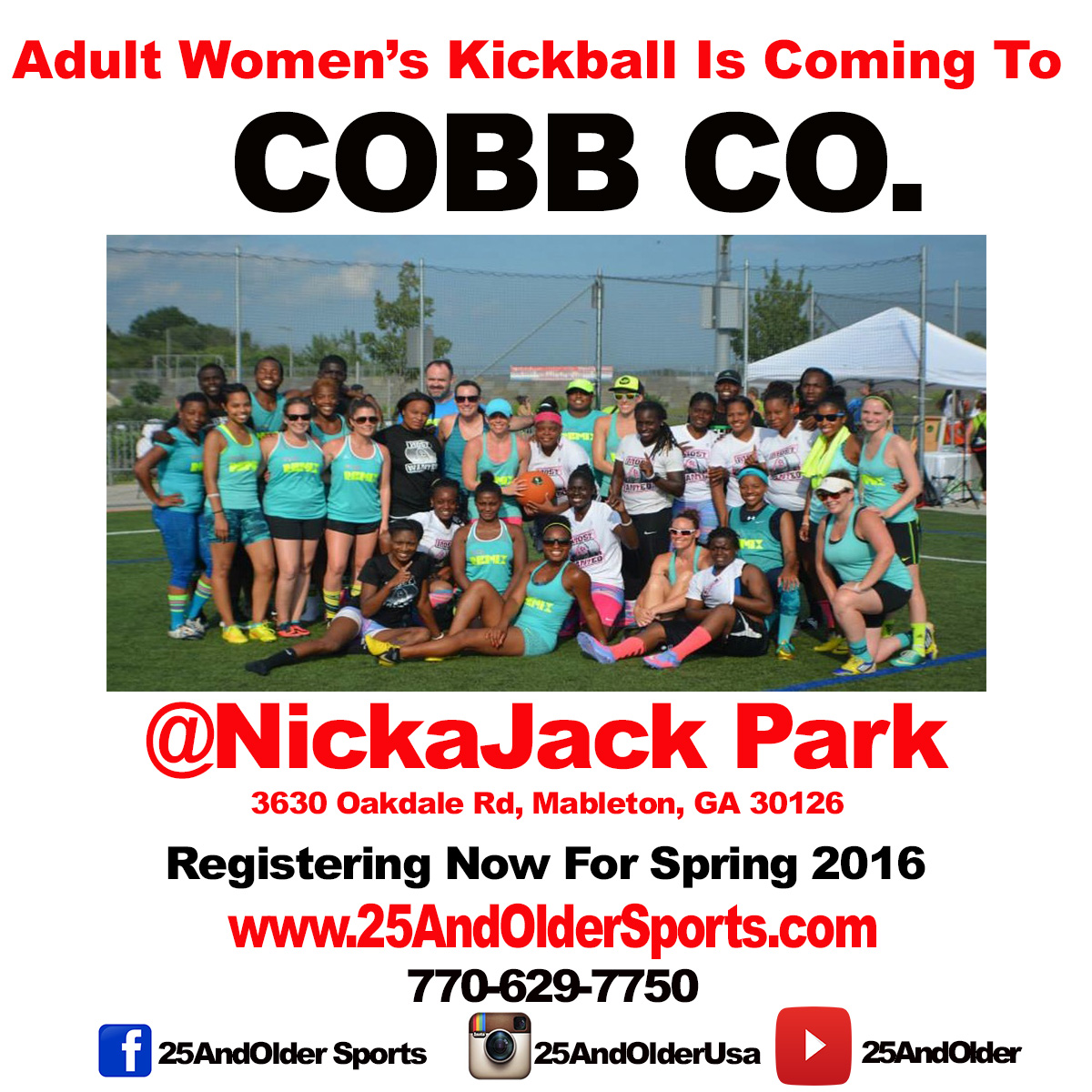 Open Kickball Practice At NickaJack Park : PlaySSK